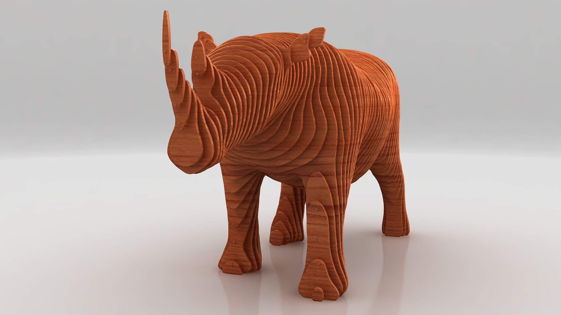 3D Rhinoceros Parametric Model - TurboSquid 2084898