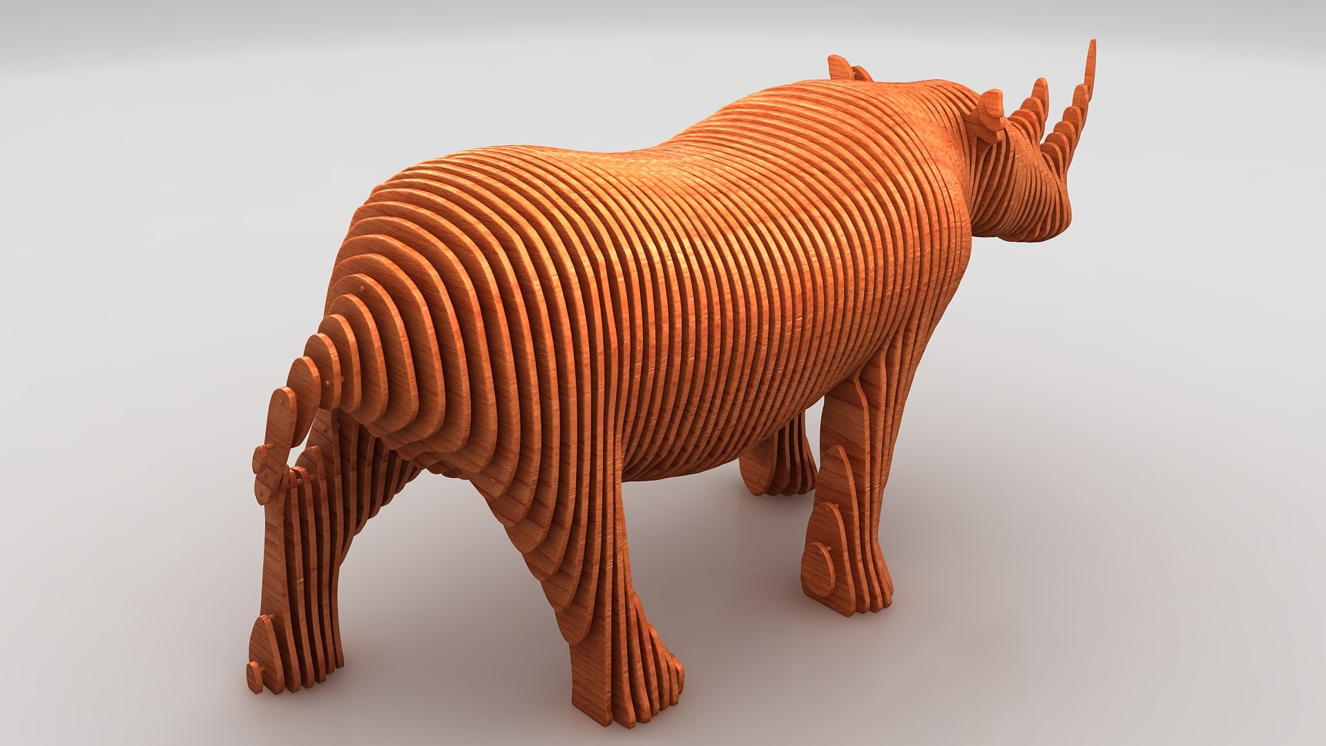 3D Rhinoceros Parametric Model - TurboSquid 2084898