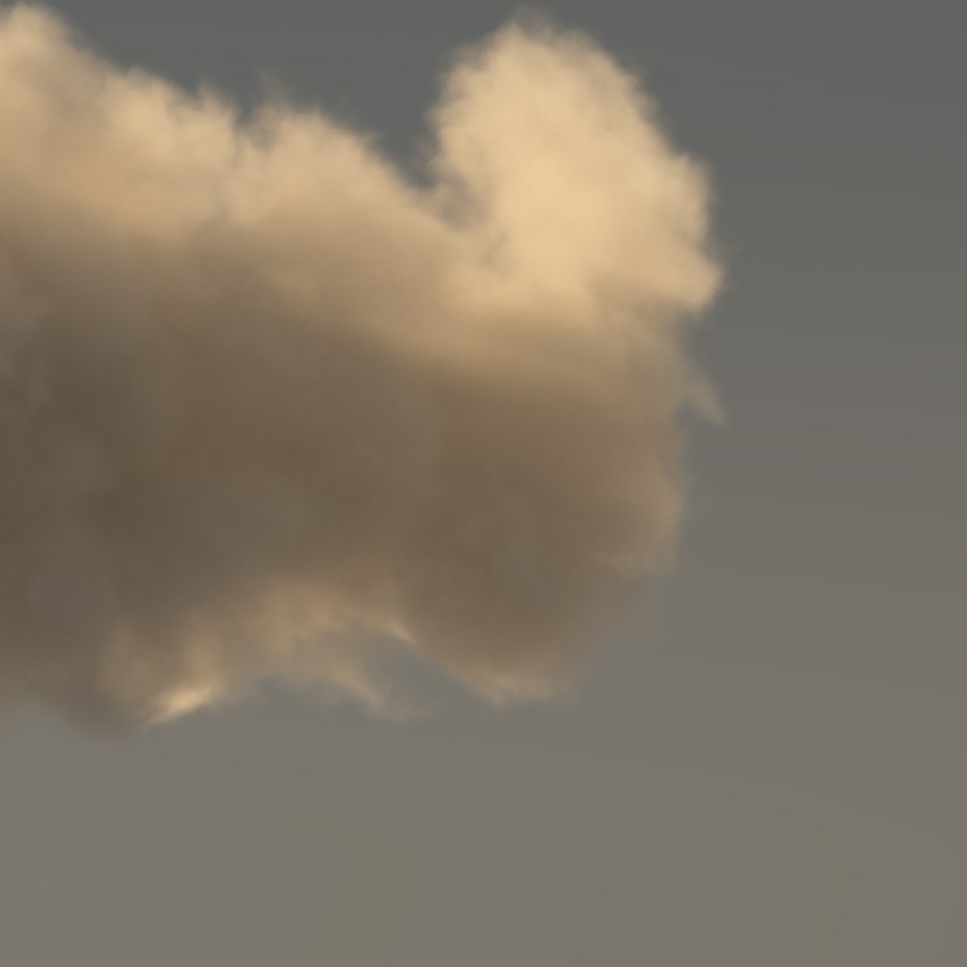3D Model Volume Cloud Grid - TurboSquid 1190579