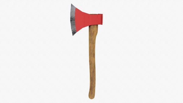 3D Red Axe - TurboSquid 2047763