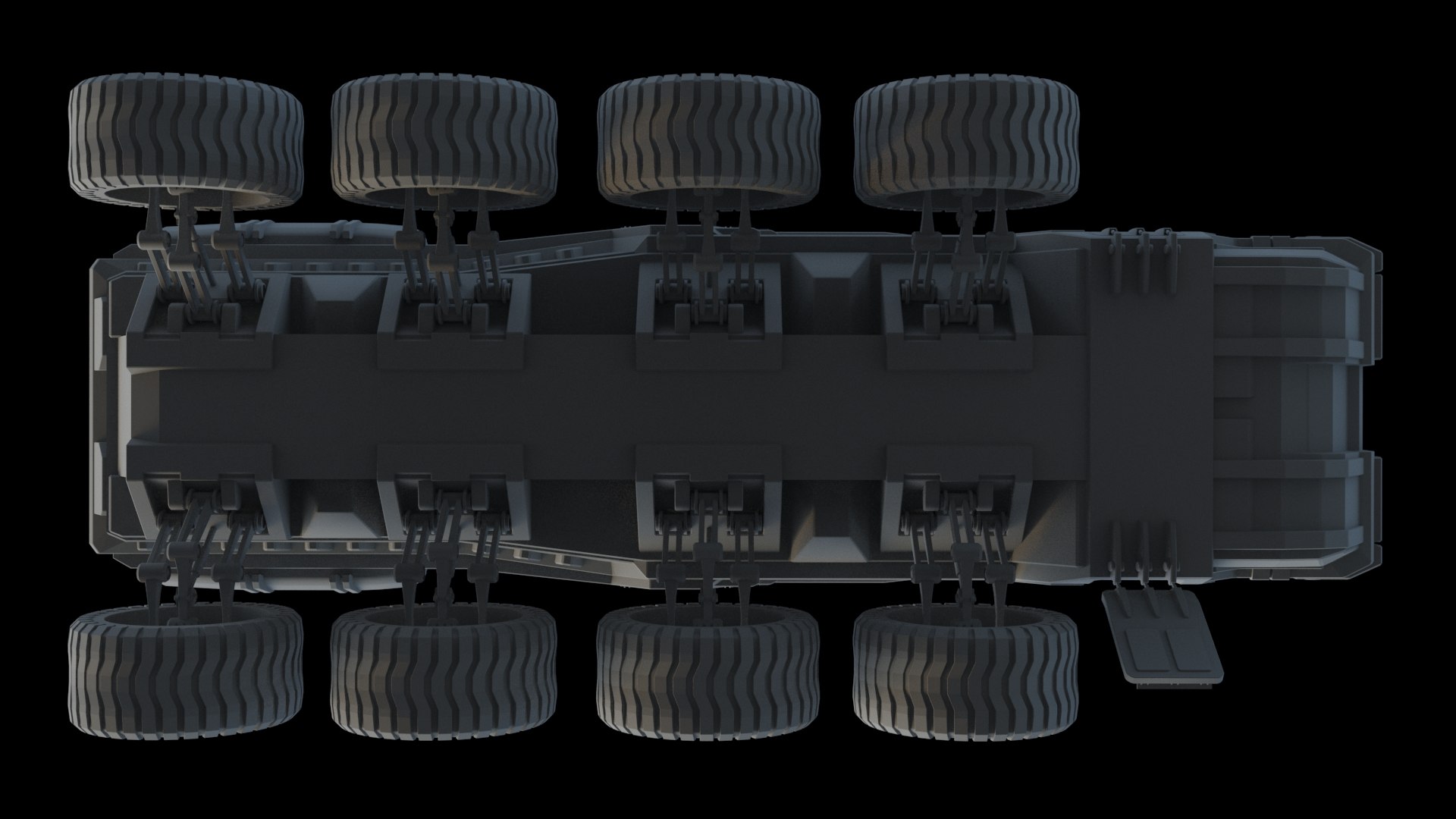 Sci-Fi Reconnaissance Vehicle Model - TurboSquid 2316764
