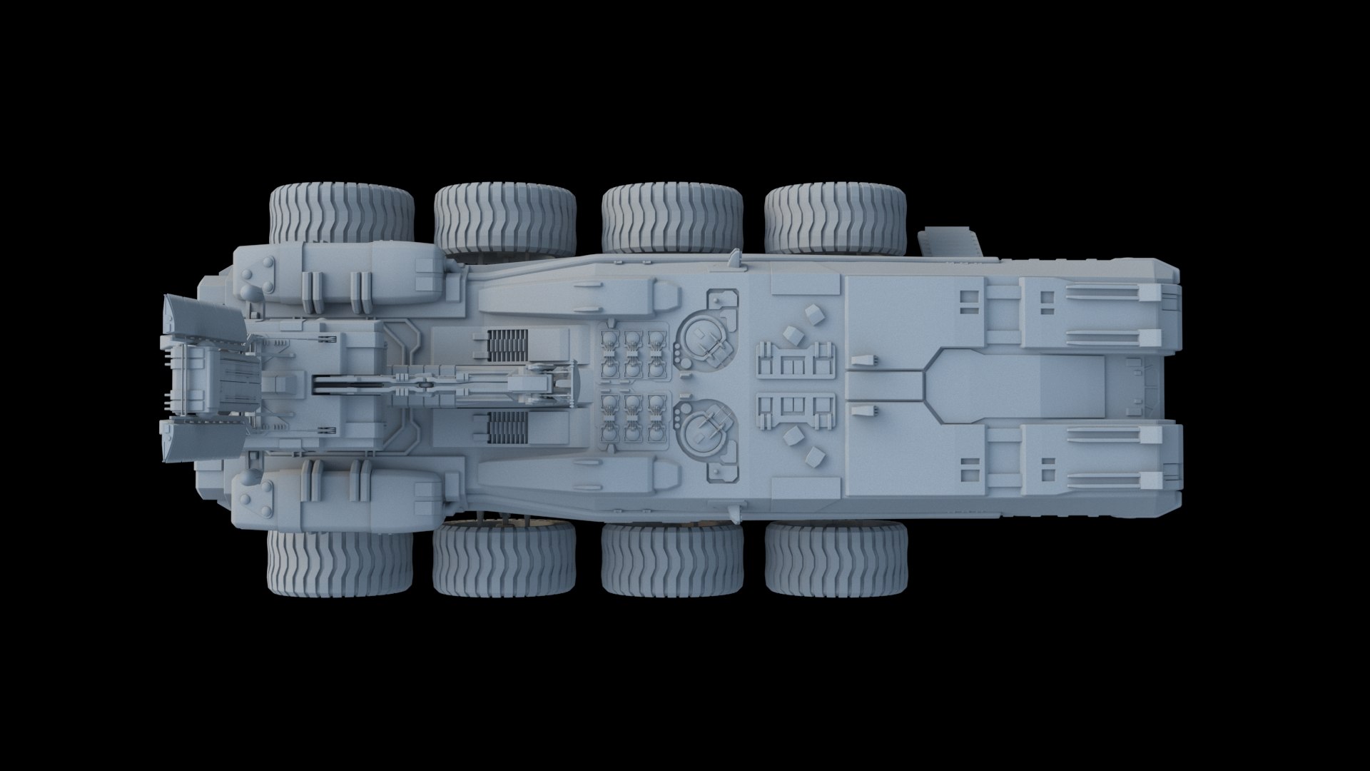 Sci-Fi Reconnaissance Vehicle Model - TurboSquid 2316764