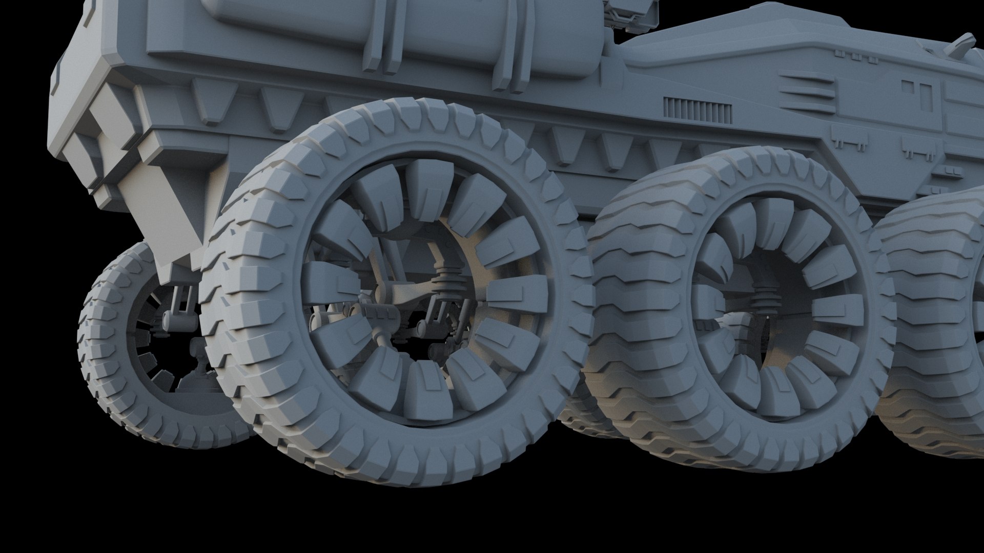 Sci-Fi Reconnaissance Vehicle Model - TurboSquid 2316764
