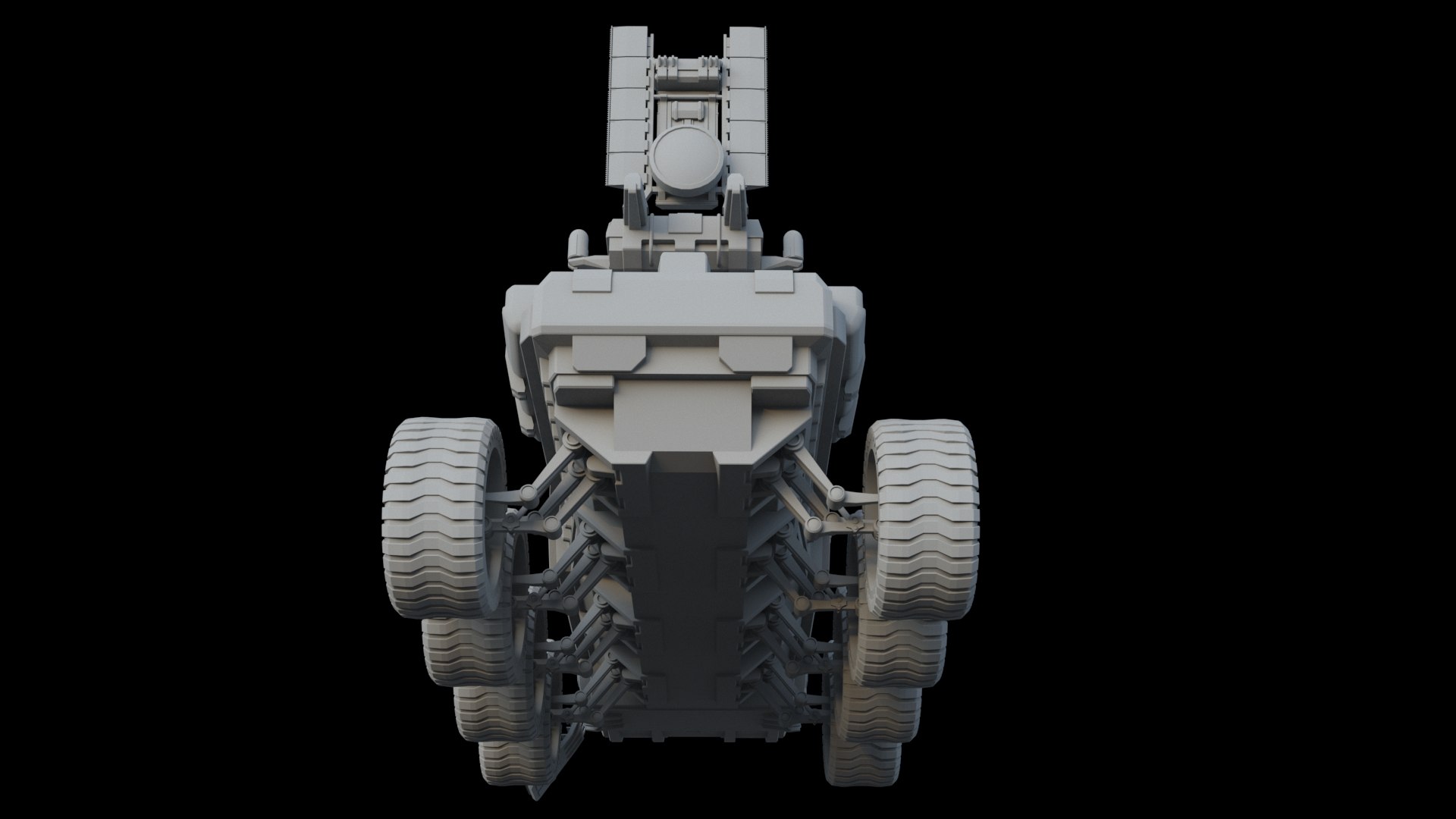 Sci-Fi Reconnaissance Vehicle Model - TurboSquid 2316764