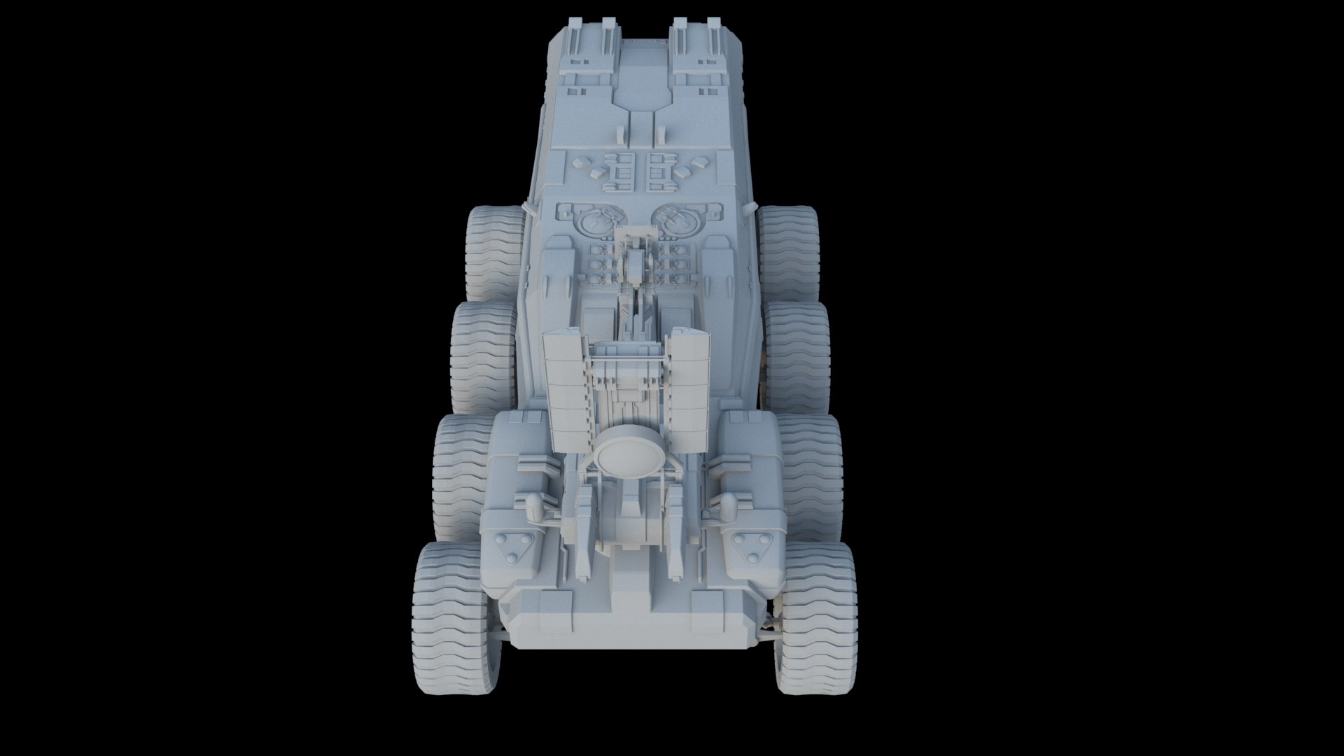 Sci-Fi Reconnaissance Vehicle Model - TurboSquid 2316764