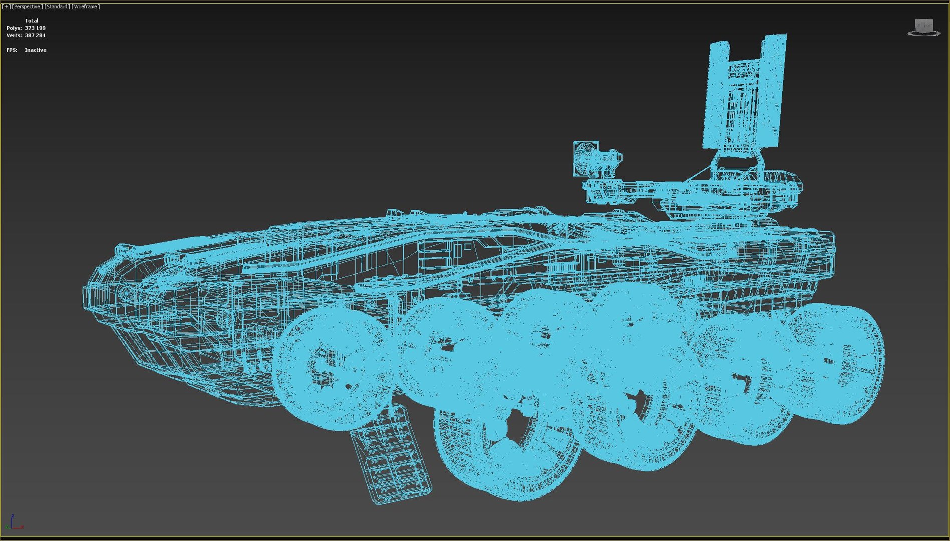 Sci-Fi Reconnaissance Vehicle Model - TurboSquid 2316764