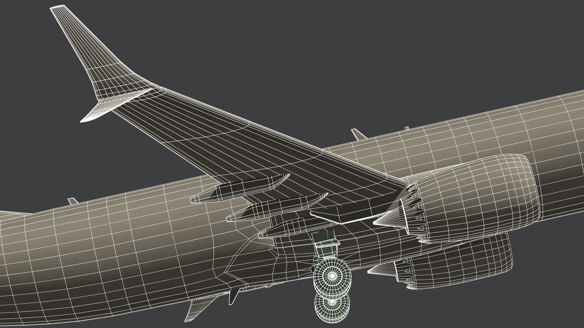 Boeing 737 Max Bonza Airline 3D Model - TurboSquid 1819318