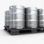 Euro-keg Keg Pallet 3d 3ds