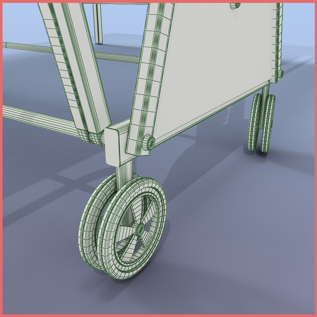 ping-pong table rackets 3d model