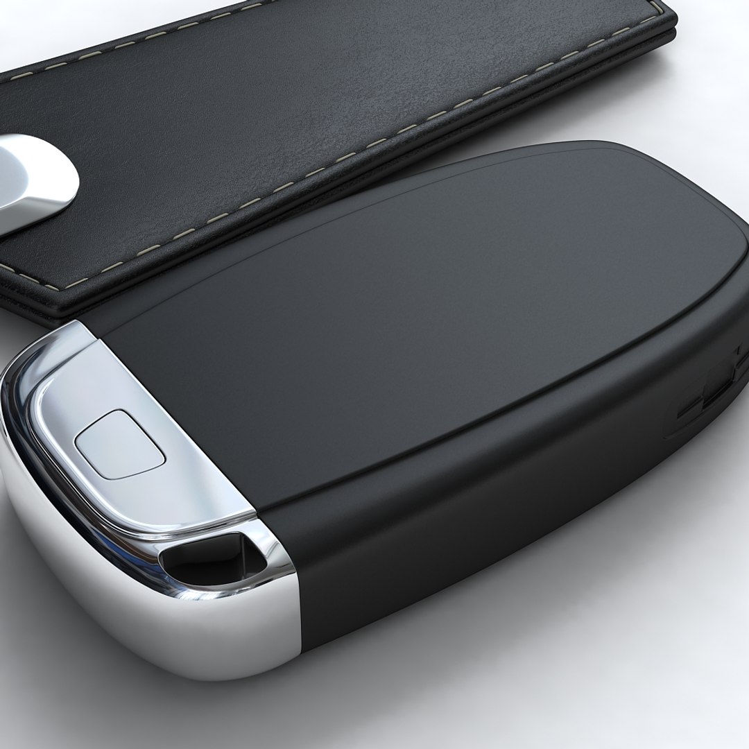 3d Model Of Key Car Audi