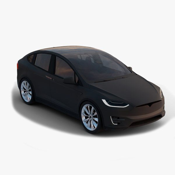 Tesla Model X 3D-Modell - TurboSquid 2378383