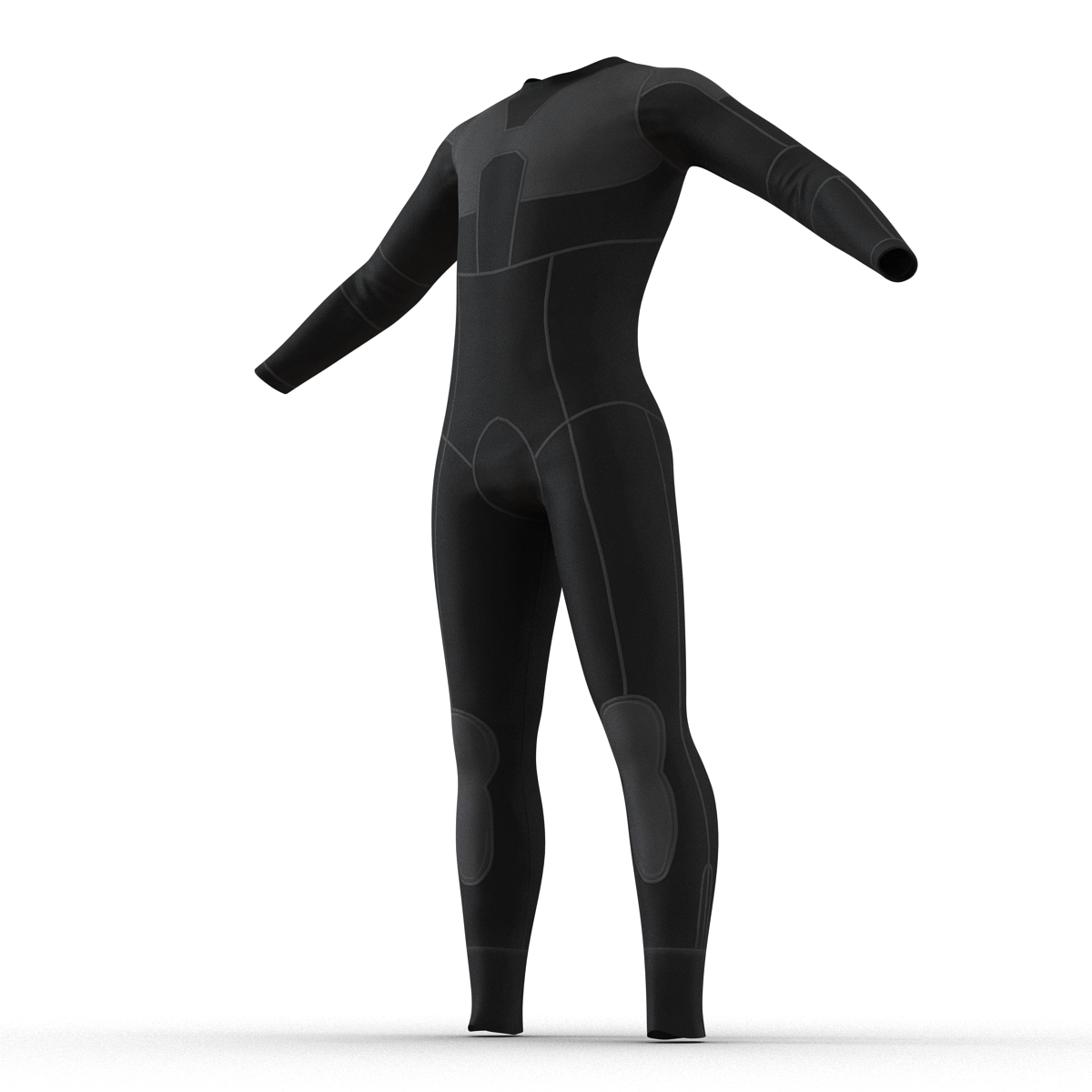 dive wetsuit 3 3d model