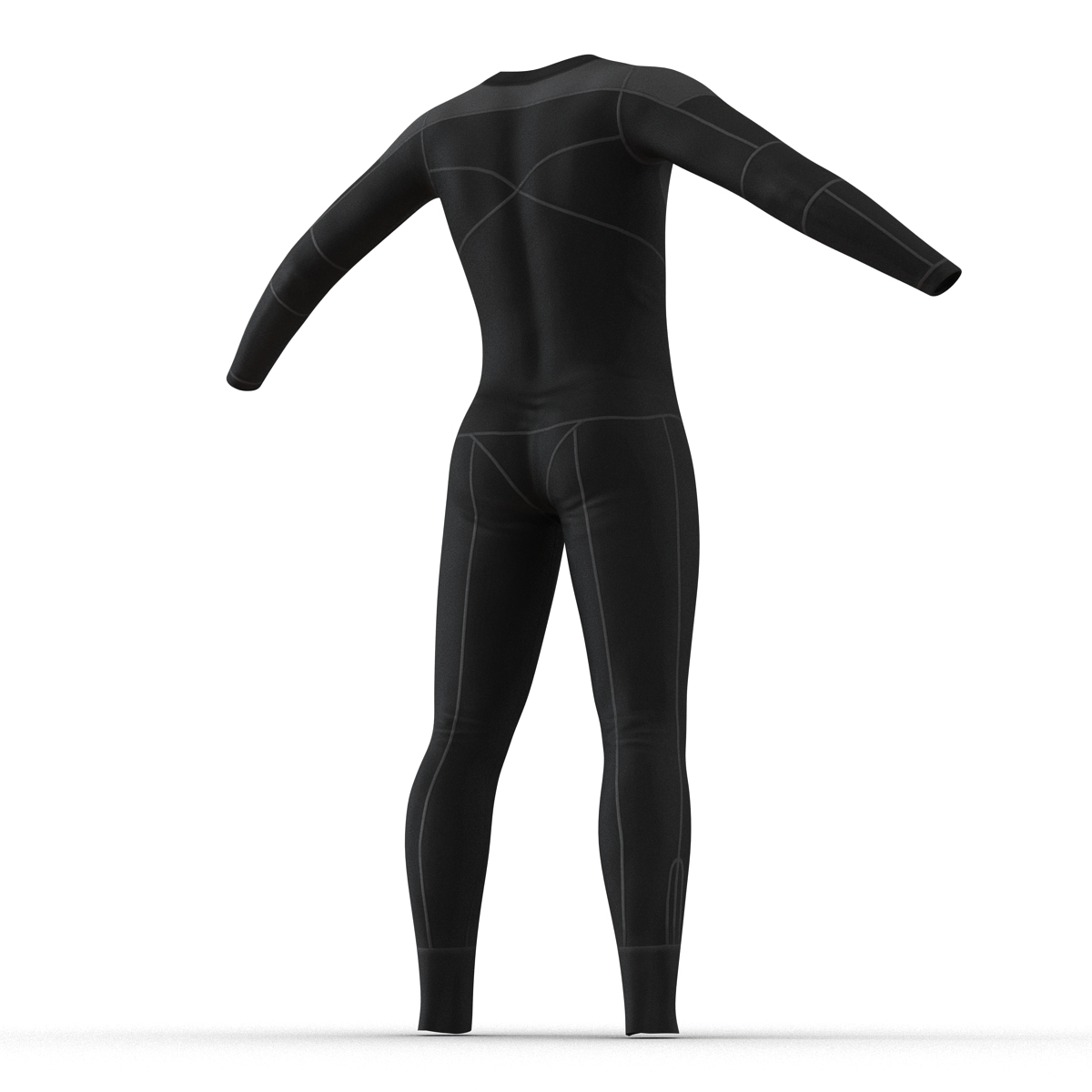 dive wetsuit 3 3d model