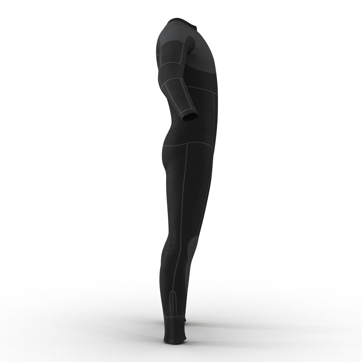 dive wetsuit 3 3d model