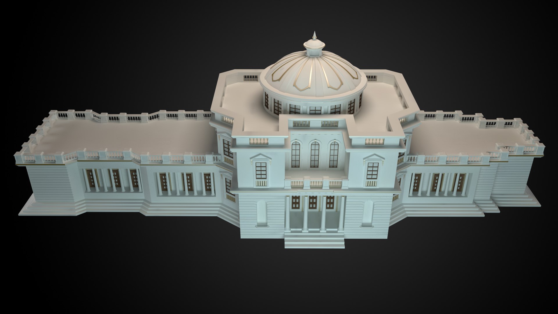 Parliament Model - TurboSquid 1931647