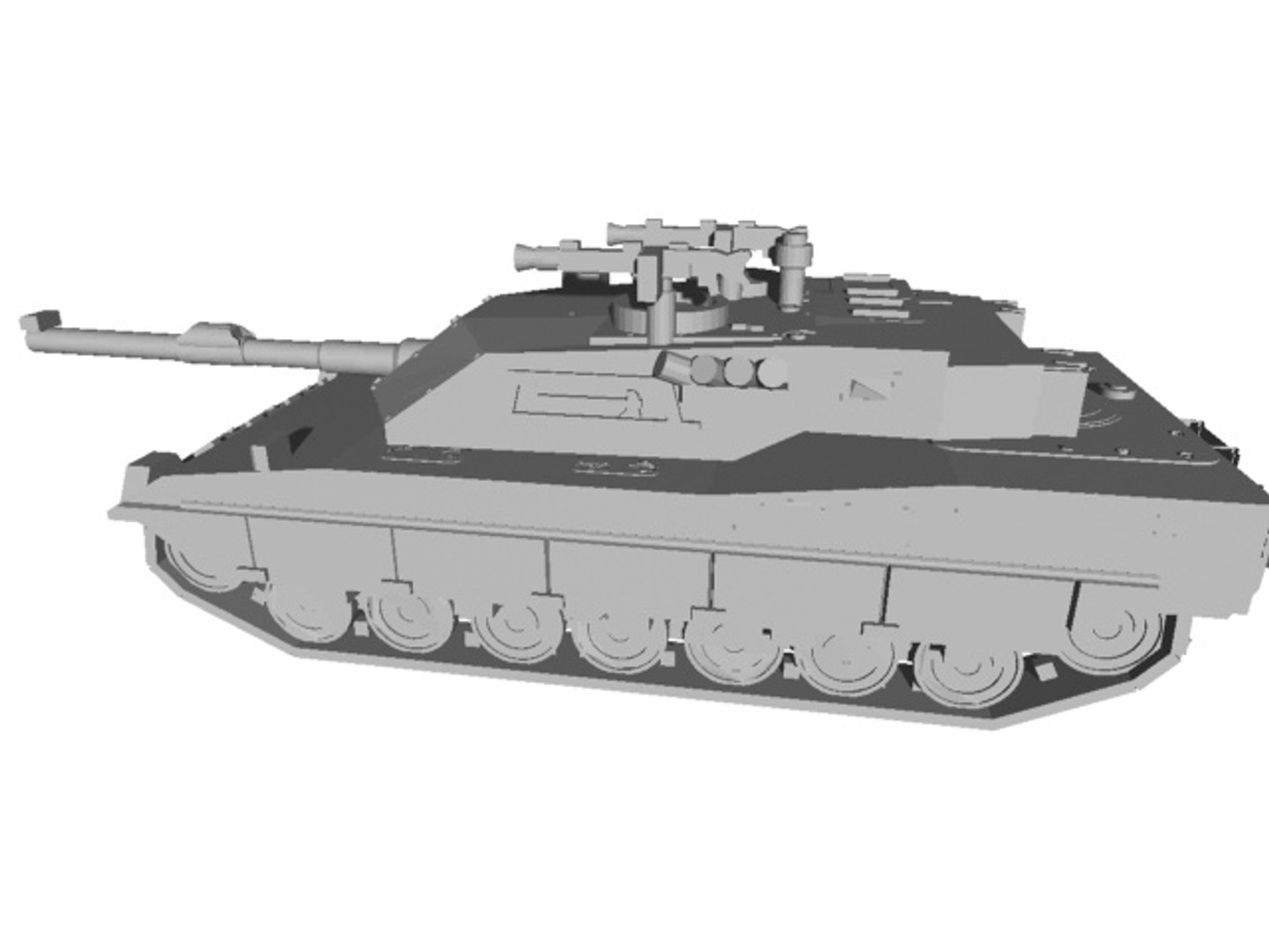 C1 ariete tank 3D model - TurboSquid 1365969