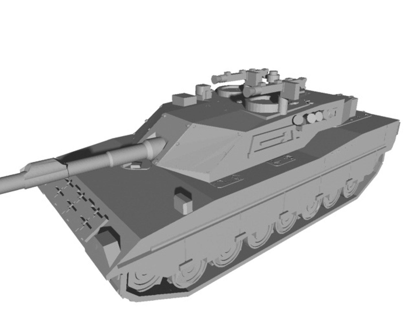 C1 ariete tank 3D model - TurboSquid 1365969