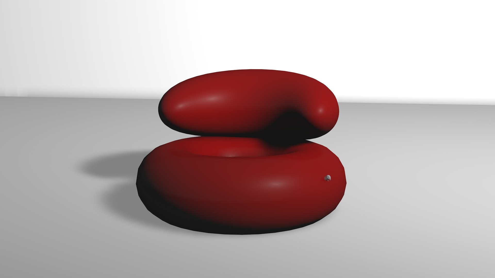 3d inflatable chair model