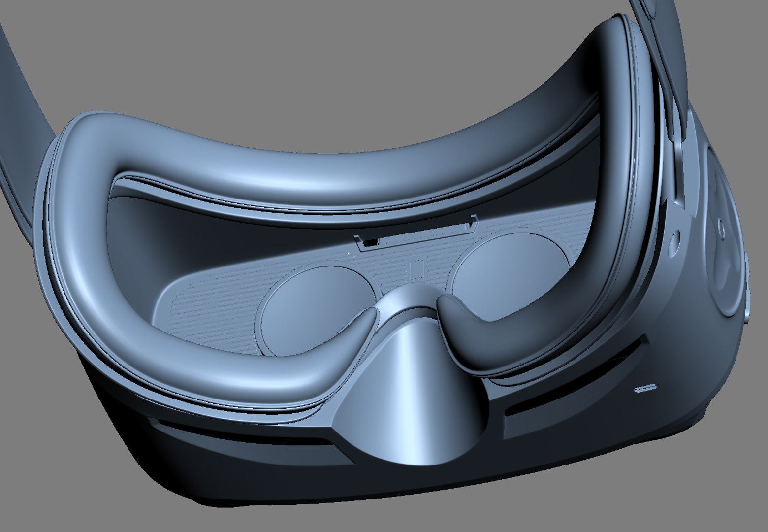 3d Samsung Gear Vr Headset Model