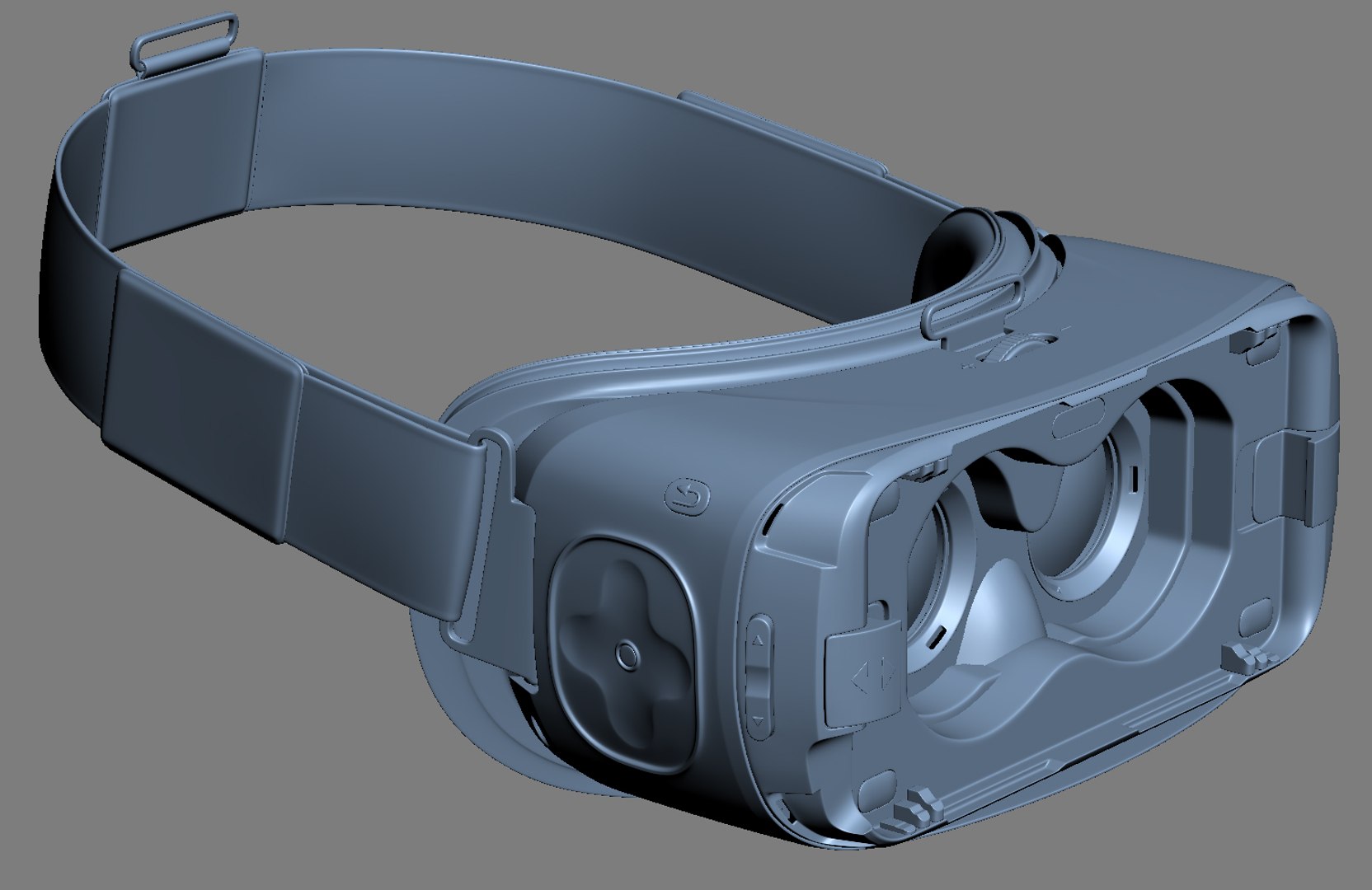 3d Samsung Gear Vr Headset Model