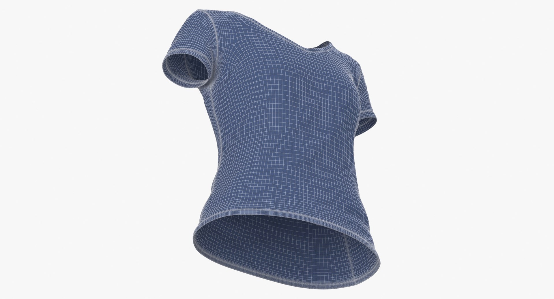 Female V Neck Worn 30 colors Pack 3D model - TurboSquid 1795865