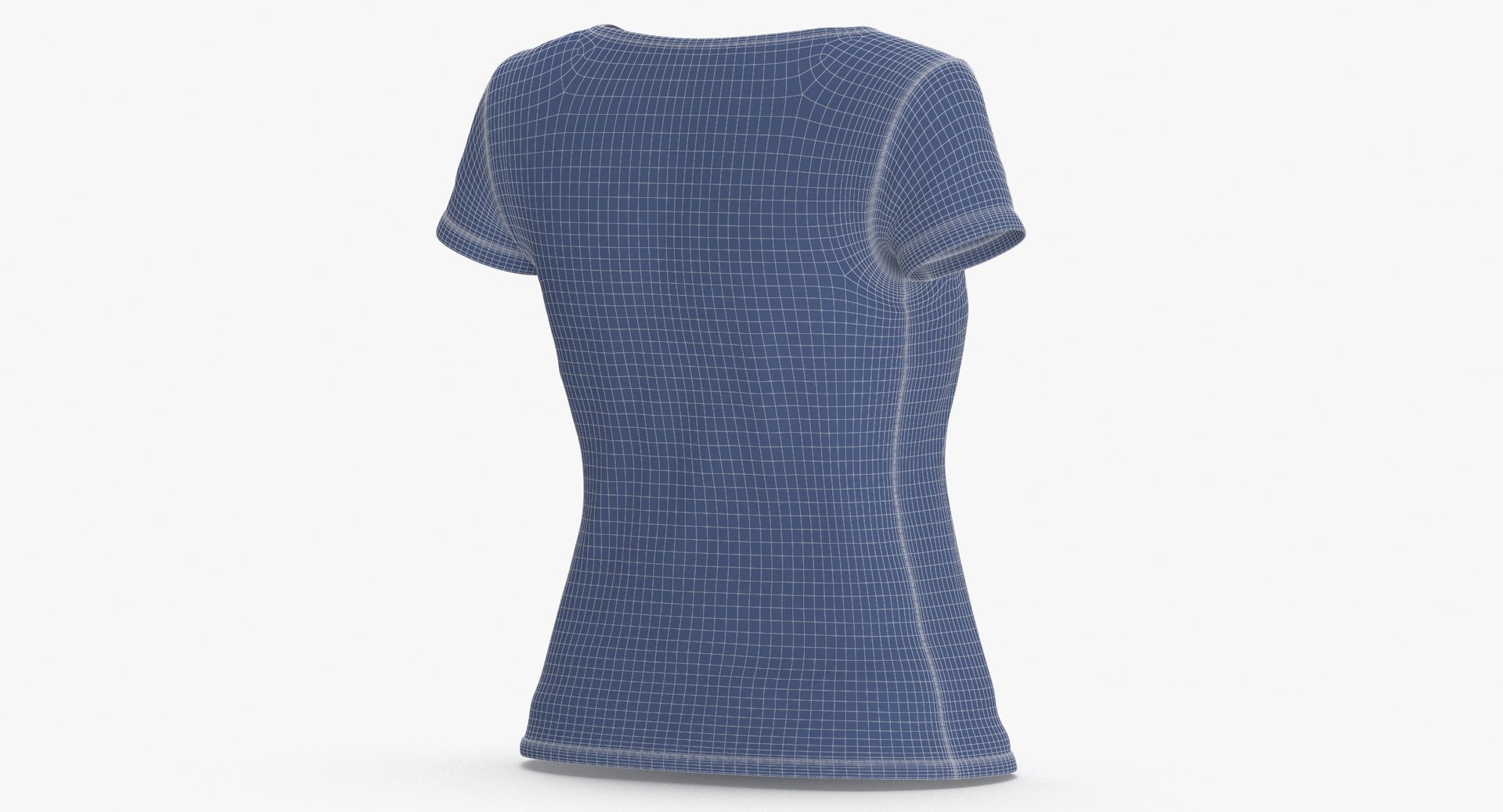 Female V Neck Worn 30 colors Pack 3D model - TurboSquid 1795865