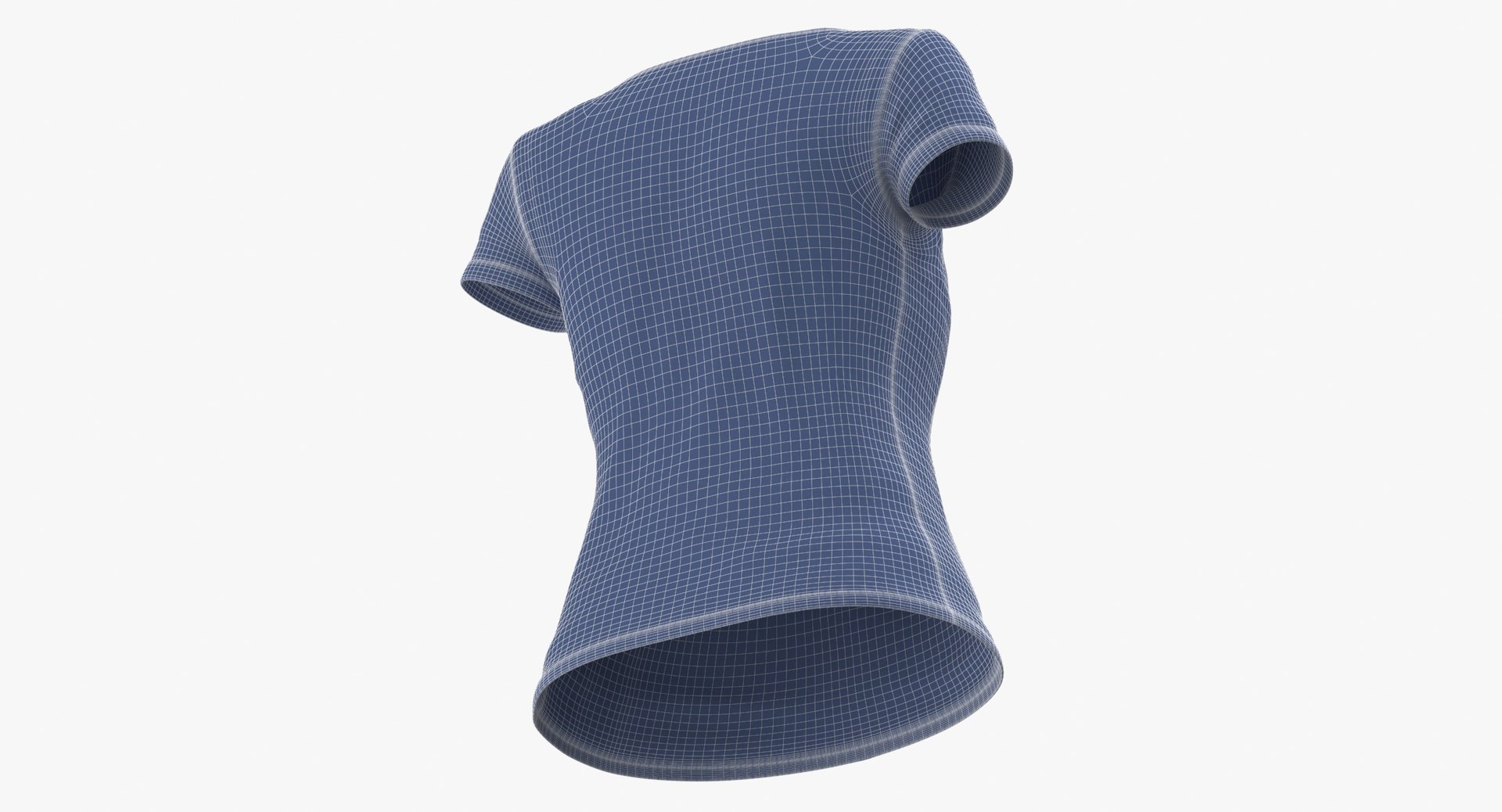 Female V Neck Worn 30 colors Pack 3D model - TurboSquid 1795865