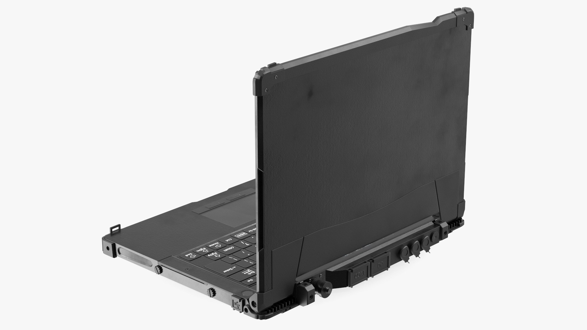 Shockproof Laptop Black Metal 3D model - TurboSquid 2175165