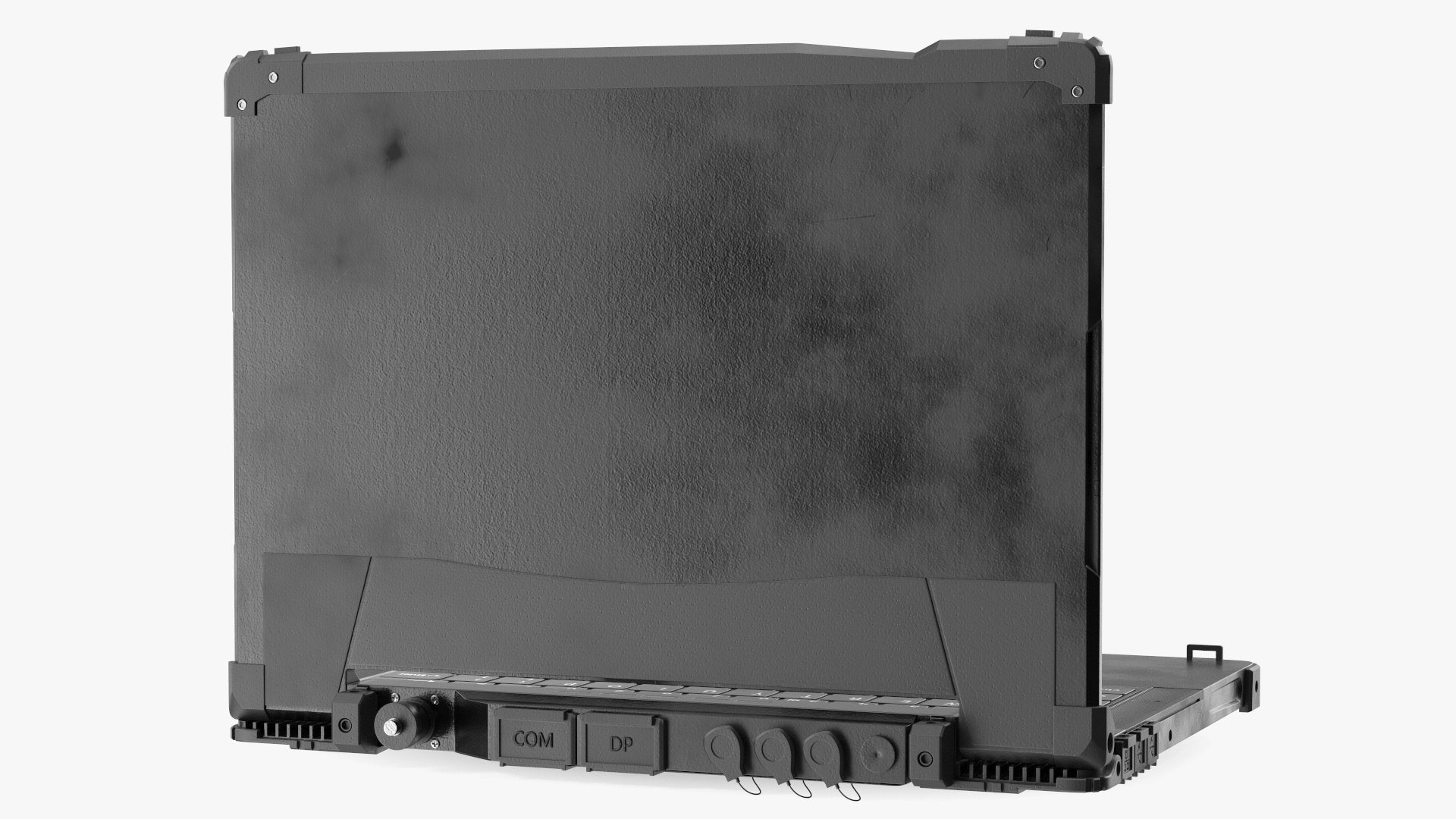 Shockproof Laptop Black Metal 3D model - TurboSquid 2175165