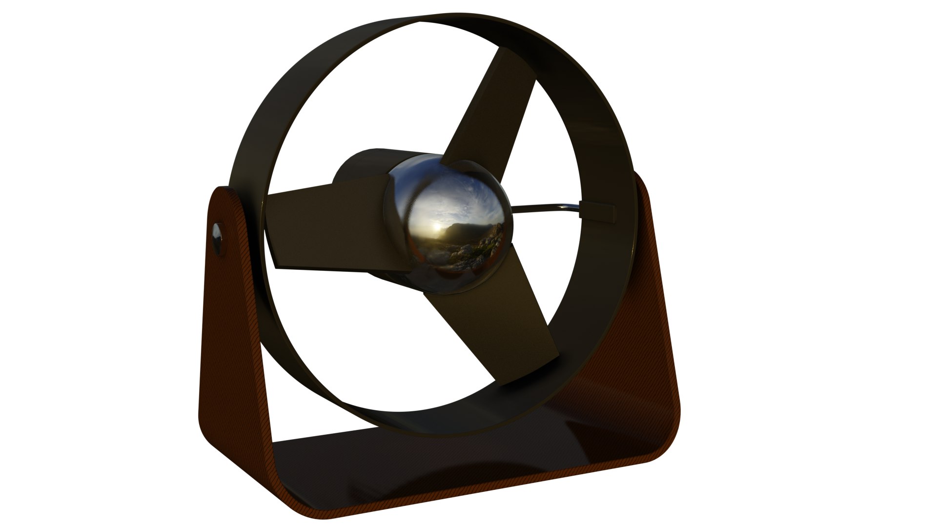 Desk Fan Model - TurboSquid 1539256