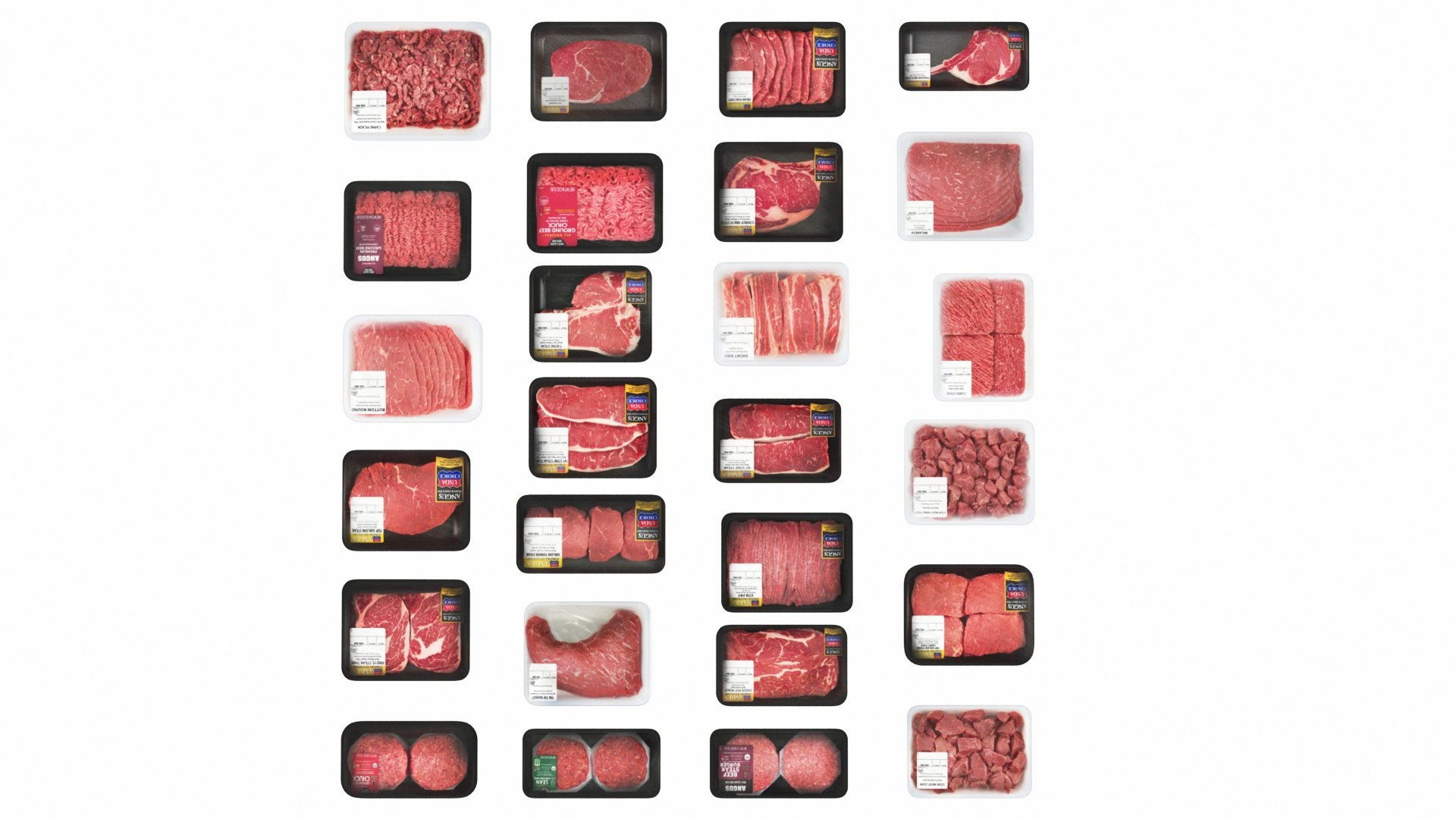 3D Meat Beef Products Model - TurboSquid 2398169