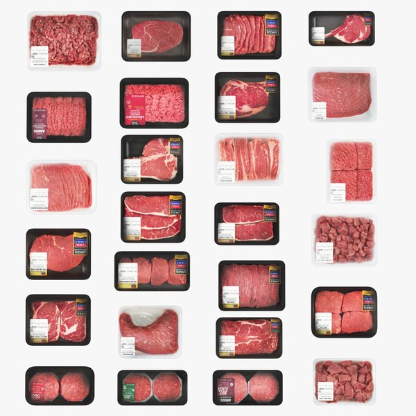 modelo 3d Productos de carne de res - TurboSquid 2398169