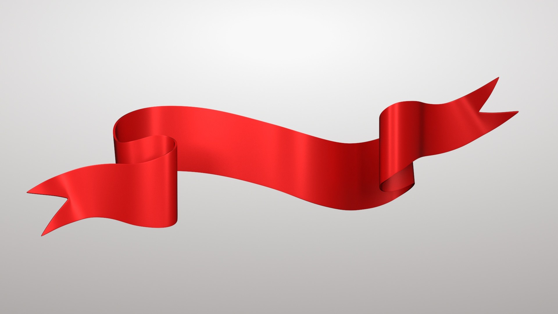 Ribbon Banner 03v PBR 3D Model - TurboSquid 1974441