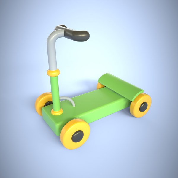 Cartoon Toy Scooter 3D 모델 - TurboSquid 1947370