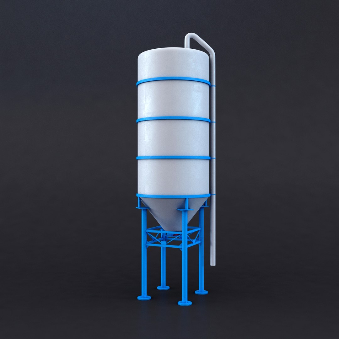 3D Model Silos - TurboSquid 1213599
