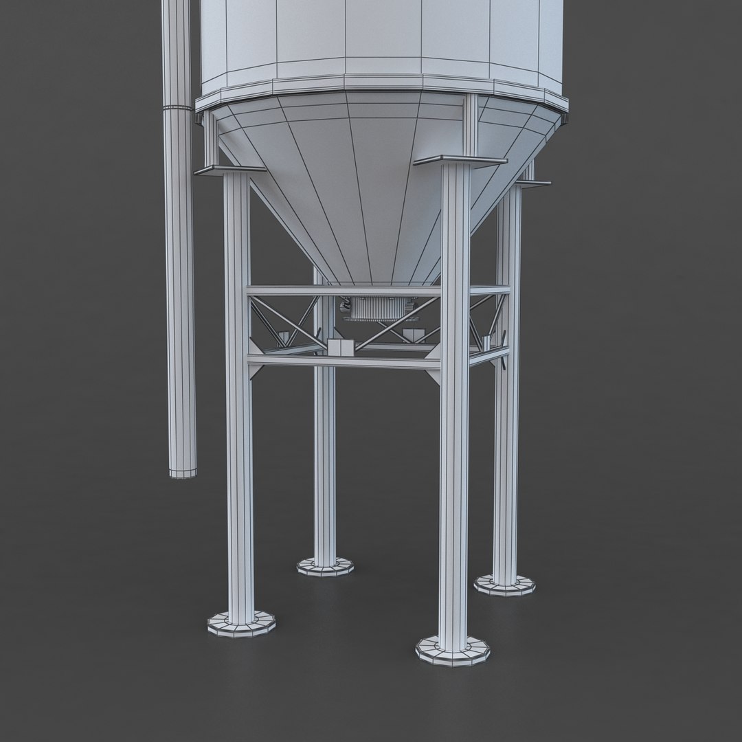 3D Model Silos - TurboSquid 1213599