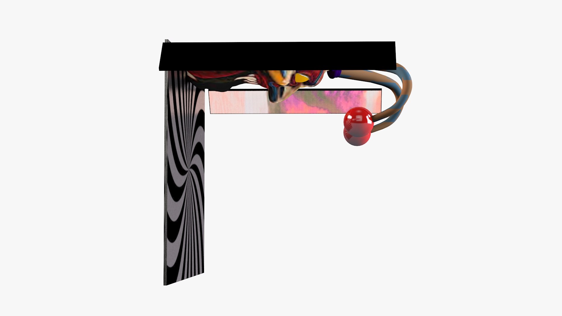 Demon Jester Mask 3D Model - TurboSquid 2391266