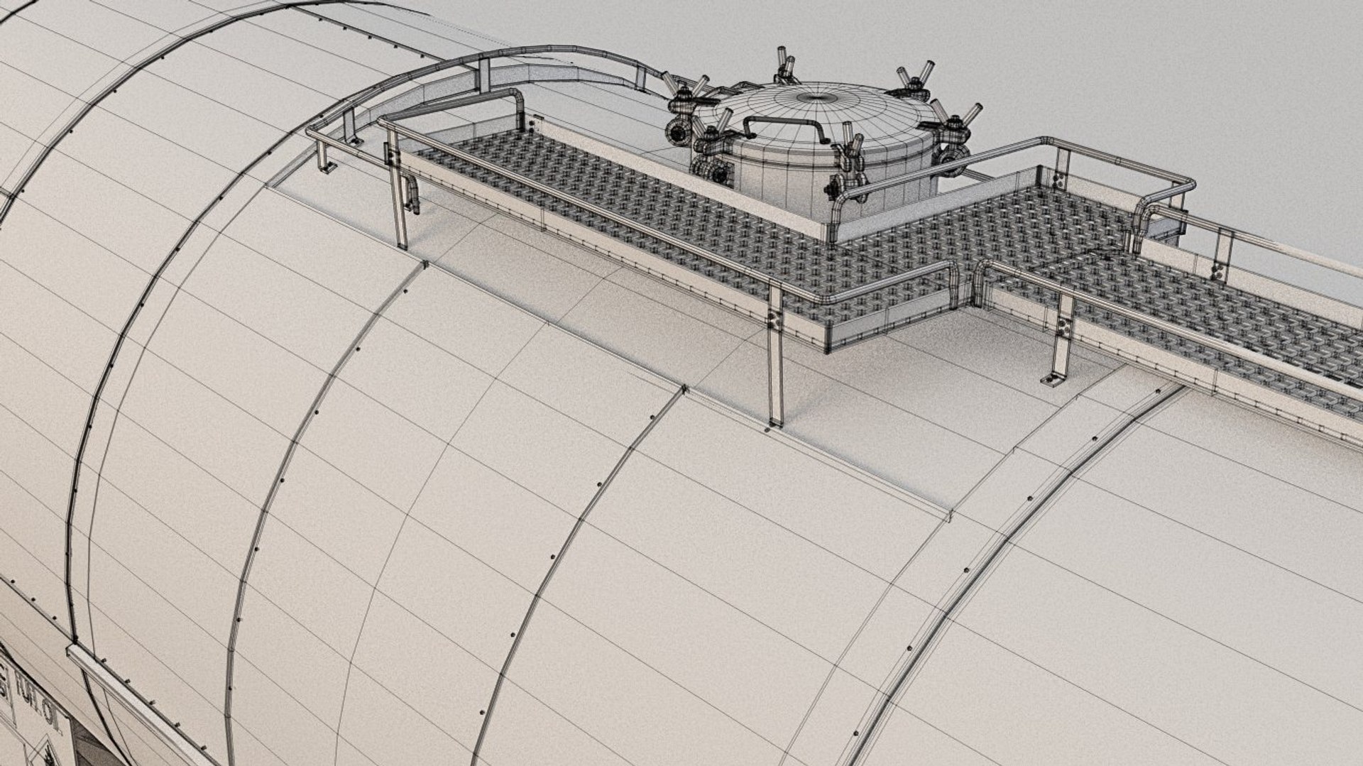 3D Model Train Tank Oil - TurboSquid 1524054