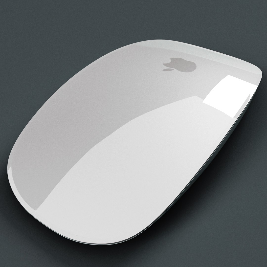 Apple Mouse 3d Model