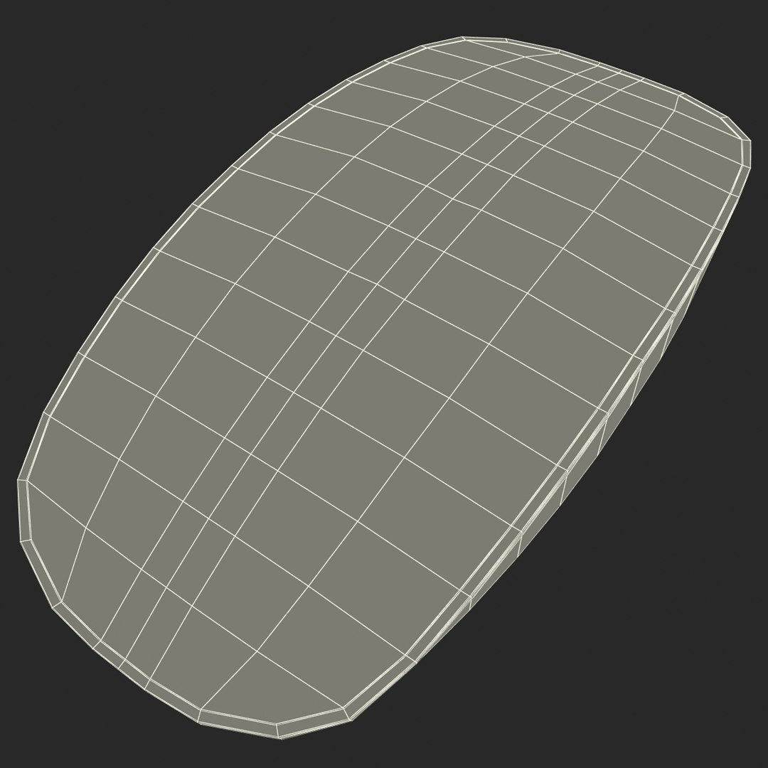 Apple Mouse 3d Model