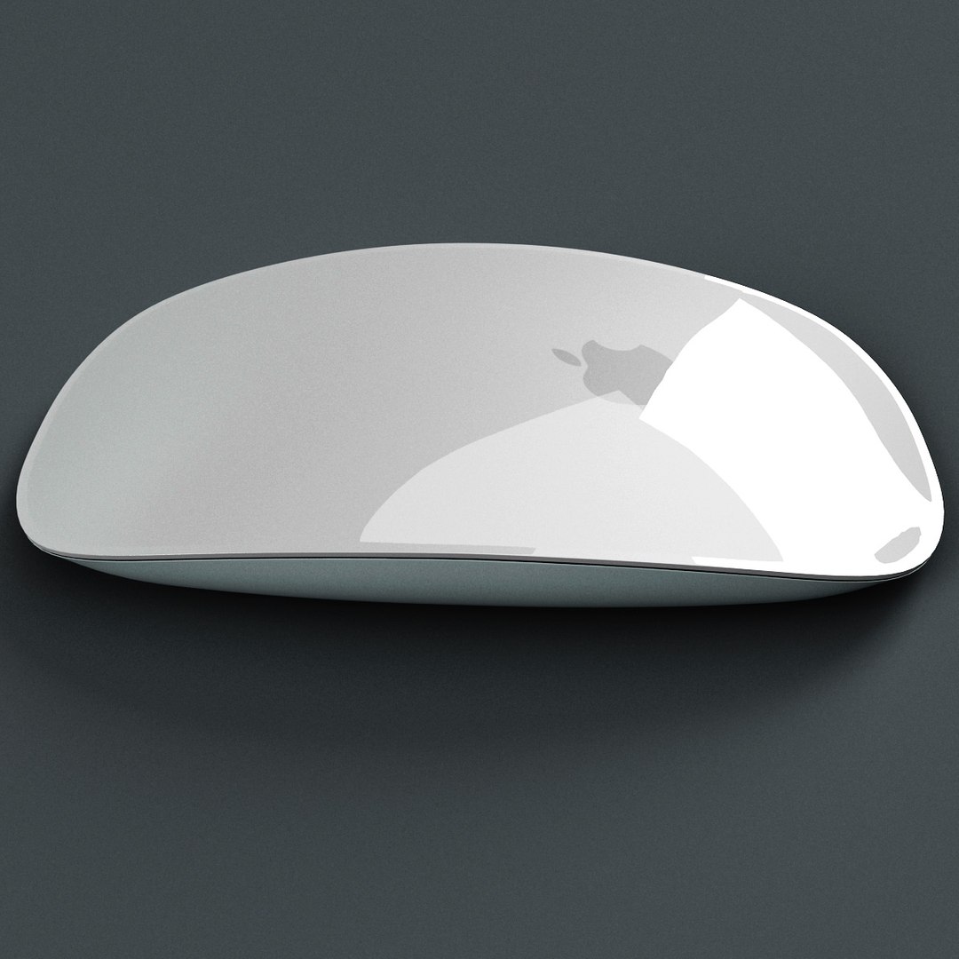 Apple Mouse 3d Model