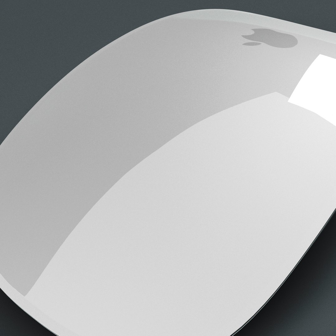 Apple Mouse 3d Model