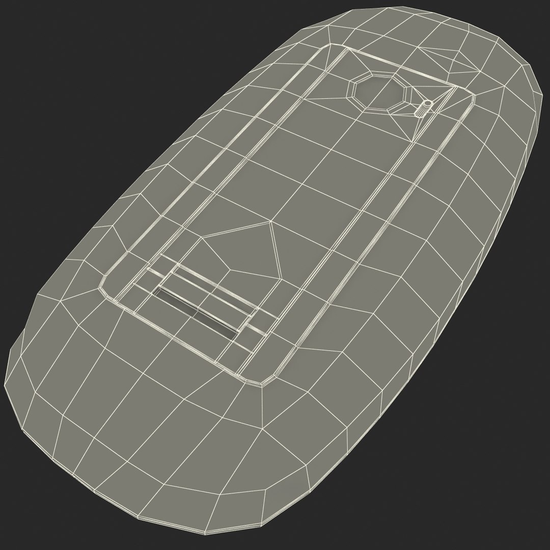 Apple Mouse 3d Model