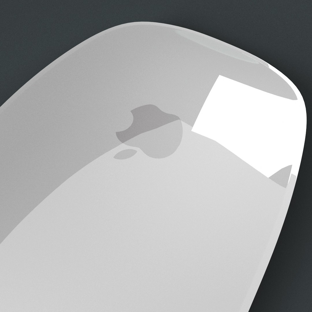Apple Mouse 3d Model
