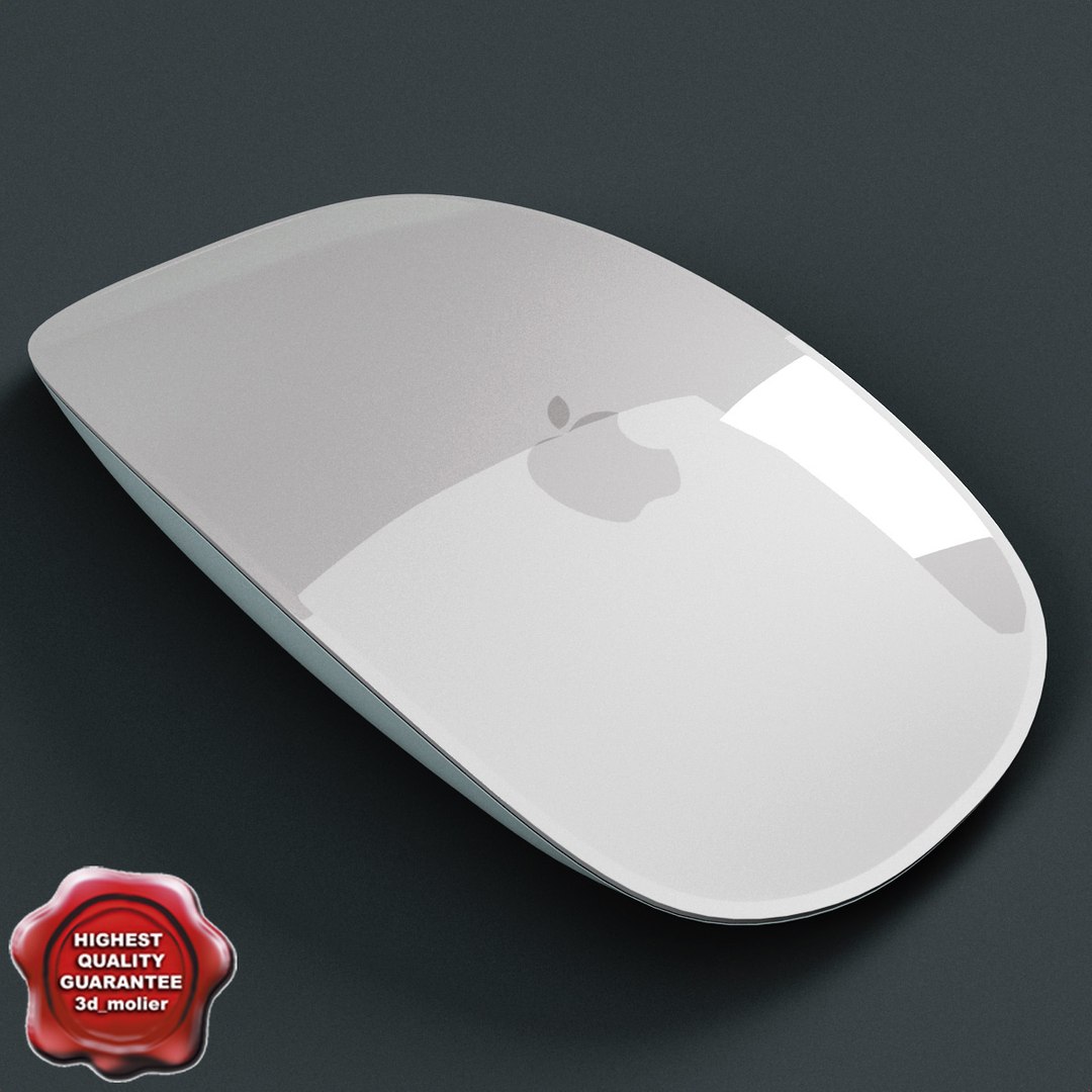 Apple Mouse 3d Model