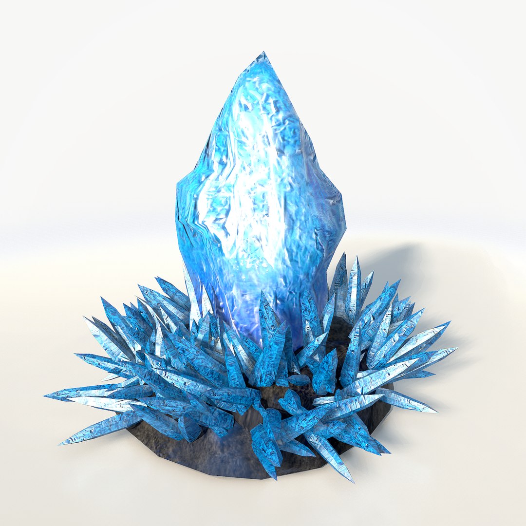 3d Realistic Crystal Model
