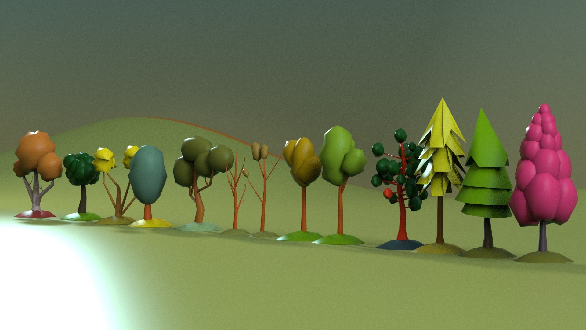 Tree pack 3D model - TurboSquid 1346680