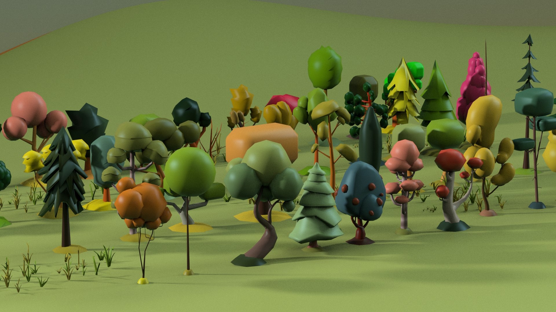 Tree Pack 3D Model - TurboSquid 1346680