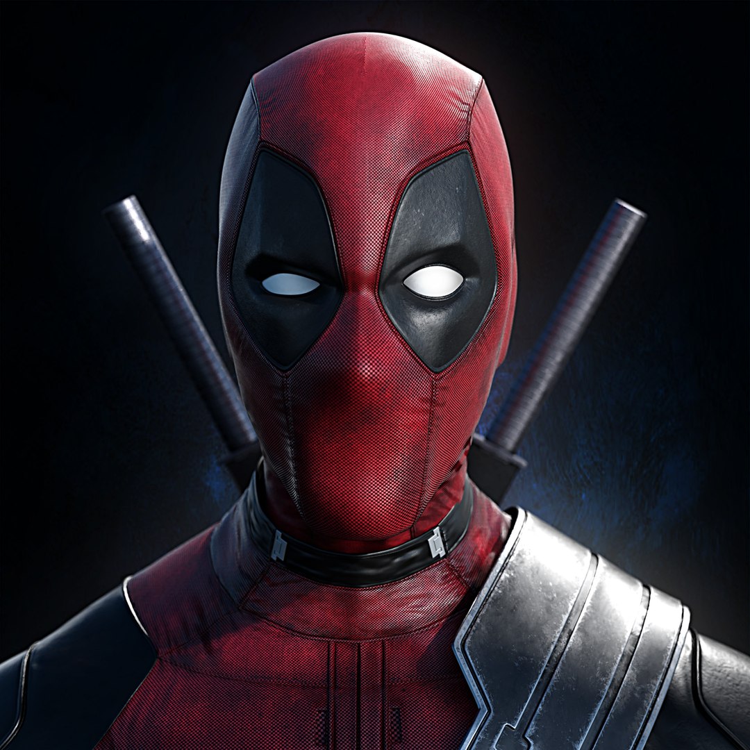 Deadpool Rigged Realtime - GameRess - Blender Eevee 3D Model ...