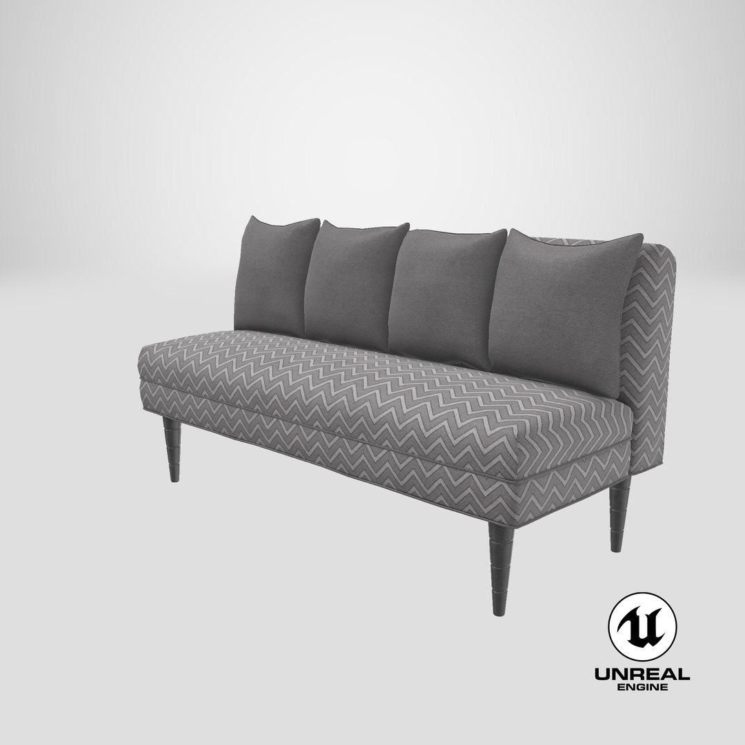 Classic bench 3D model - TurboSquid 1382957